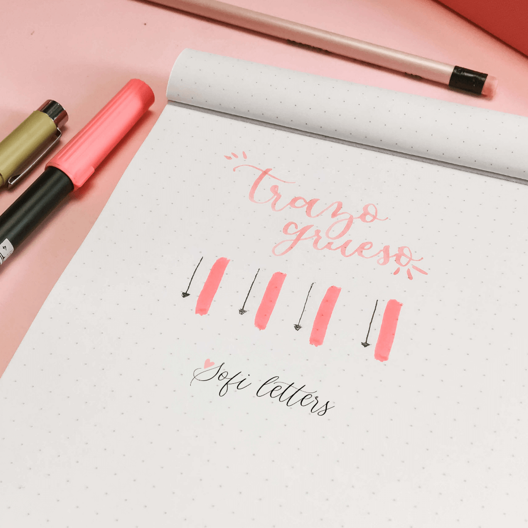 Trazos básicos de lettering | Aprende lettering paso a paso